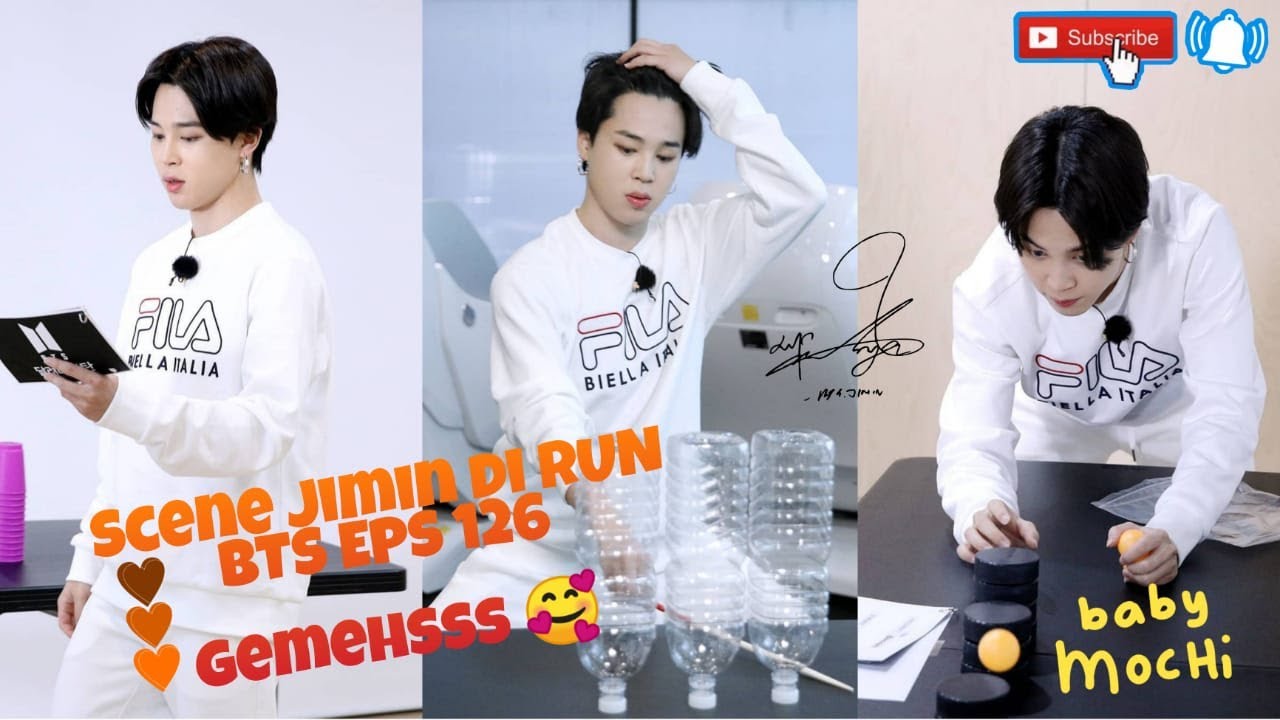 [SUB INDO] SCENE JIMIN DI RUN BTS EPISODE 126 - YouTube