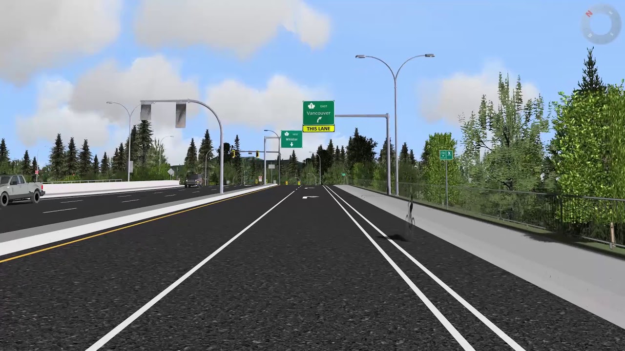 Keith Rd East to Highway 1 eastbound - YouTube