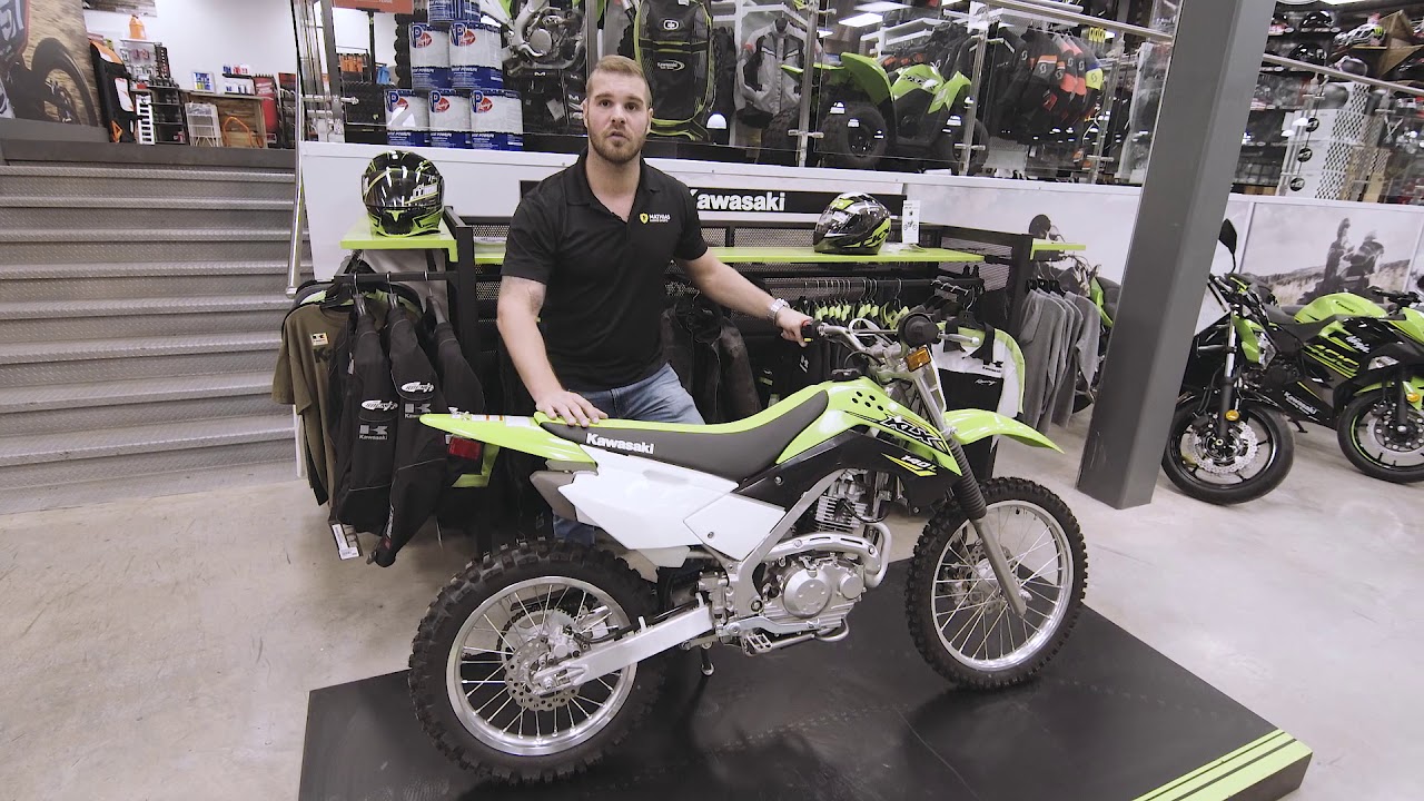Kawasaki KLX 140L 2018 | Présentation par Chris - YouTube