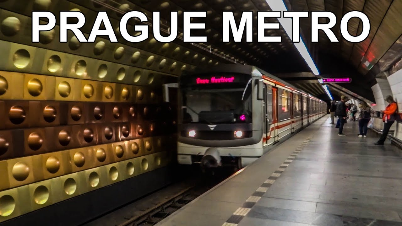 🇨🇿 Prague Metro - All The Lines / Metro v Praze - Všechny Linky (2019 ...