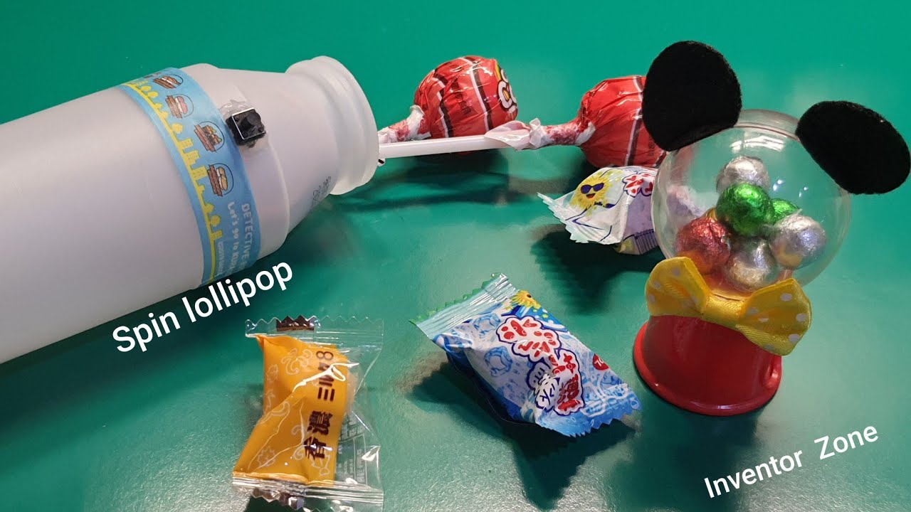 Simple invention ideas “Spin lollipop” - YouTube