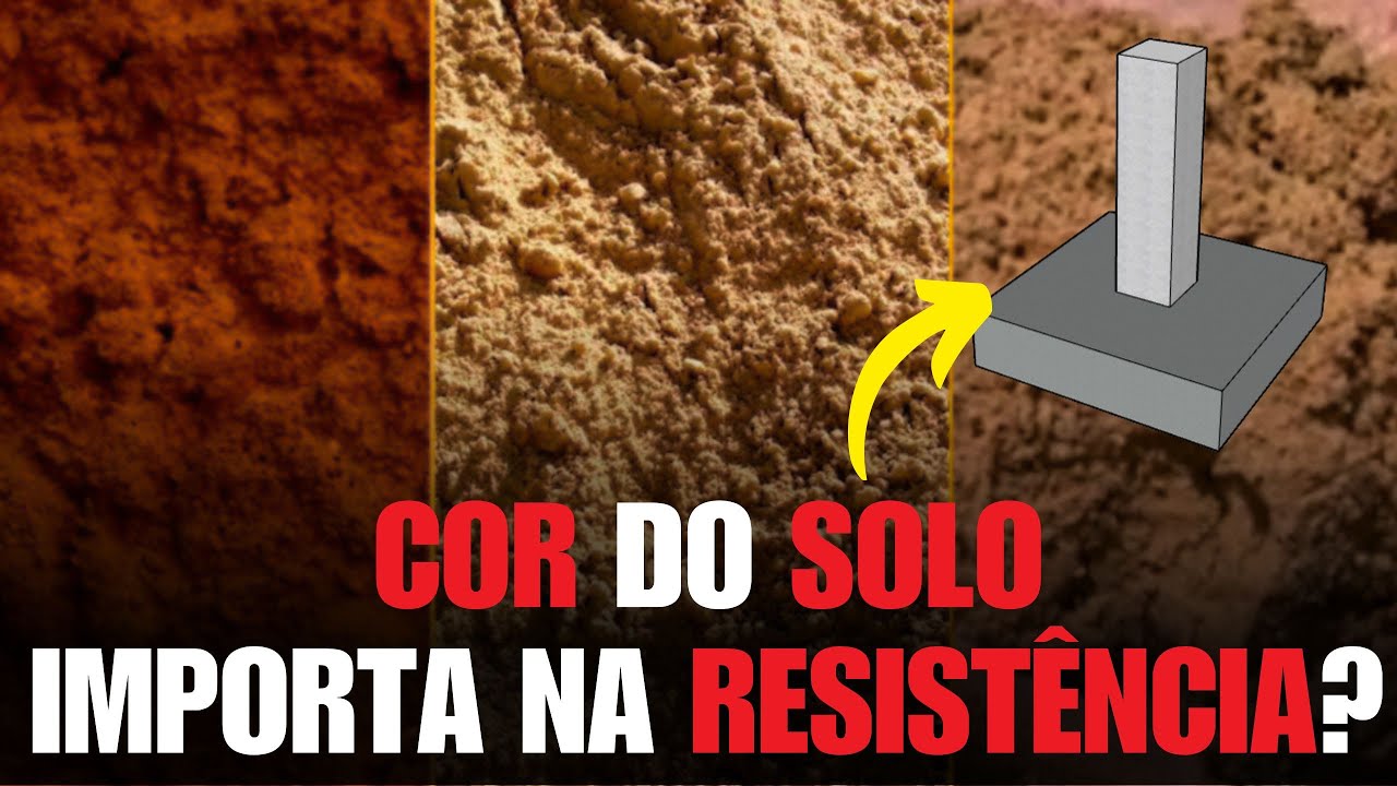 COR do SOLO IMPORTA na RESISTÊNCIA da FUNDAÇÃO? - YouTube