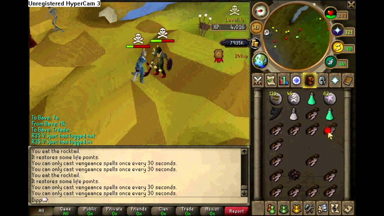 Runescape Zerker Pking Commentary - Berserker Pure - Armadyl Godsword ...