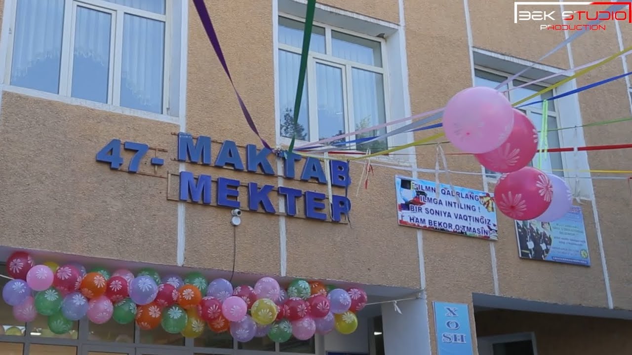 47-MAKTAB 11-SINF BITIRUVCHILARI BERUNIY TUMANI - YouTube