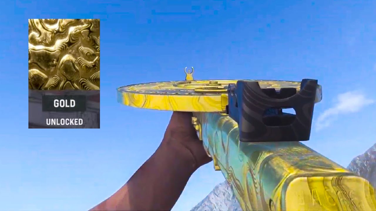 Cod vanguard gold dp27 first in the world!! - YouTube