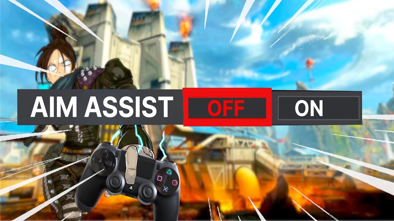 Controller Player Tries No Aim Assist "Challenge" in Apex - YouTube