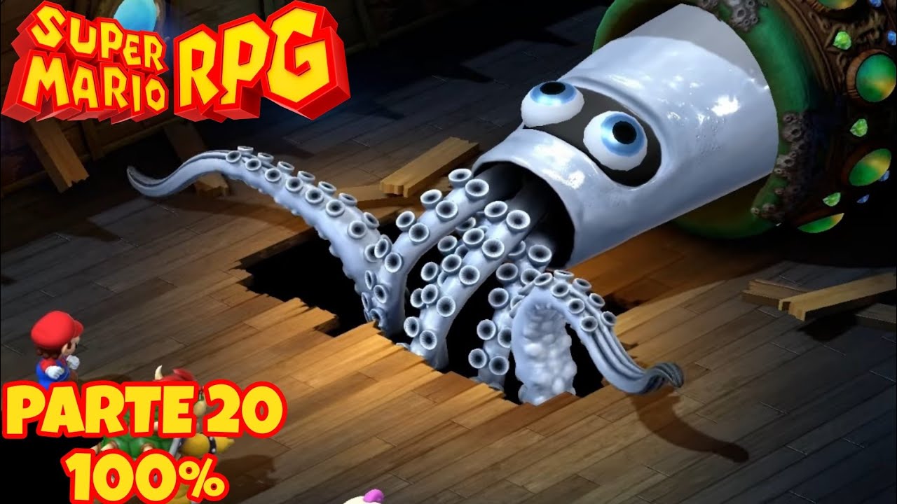 UN CALAMAR GIGANTE - Super Mario RPG - 100% - Parte 20 | Gerardorf ...