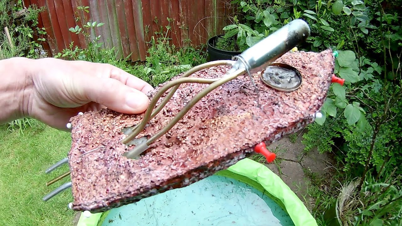 Triple pipe Pop Pop Poop Poop Floater Boat - YouTube