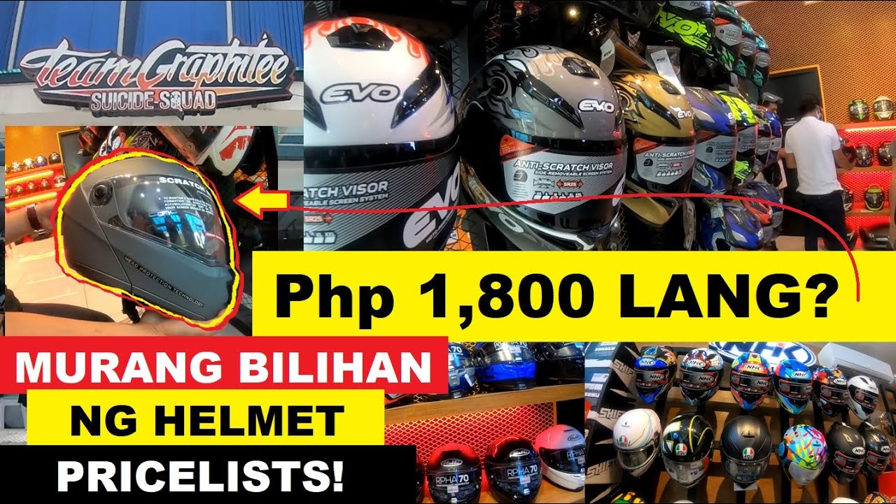 TEAM GRAPHITEE PASIG BRANCH | BUMILI NG PANG HELMET GIVEAWAYS | MOTOKEM - YouTube