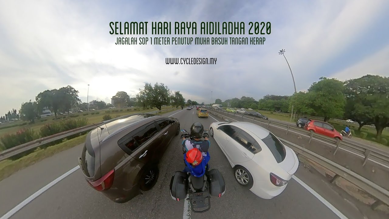 Raya 2020 - Jem Raya Balik Kampung - CFMoto 650MT - Insta 360 One R ...