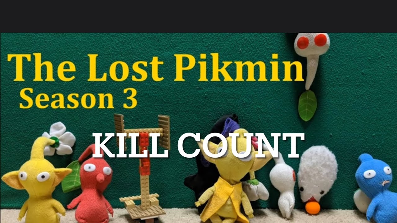 The lost pikmin season 3 kill count - YouTube