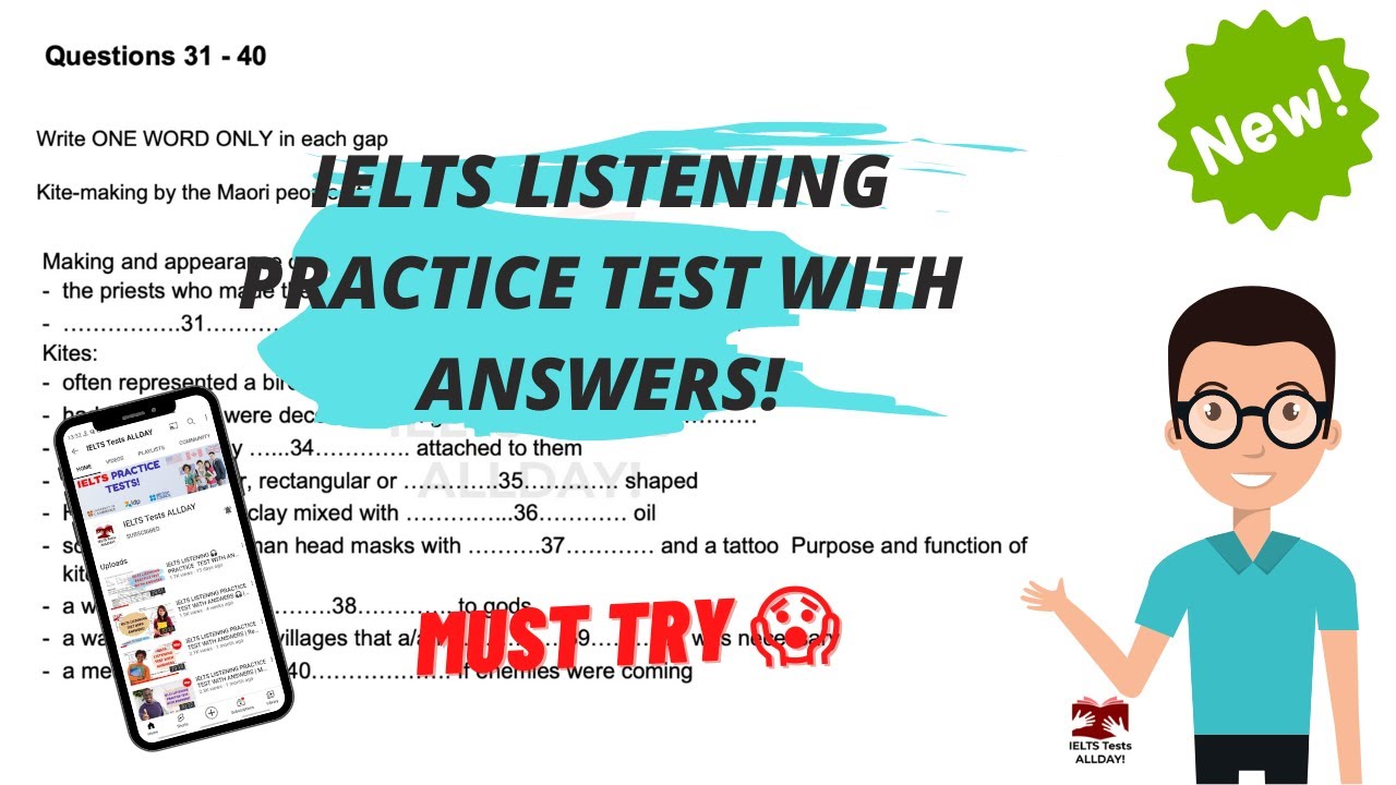 IELTS LISTENING 🎧 PRACTICE TEST WITH ANSWERS | MUST TRY 🌱 | BC/IDP 🌸 ...