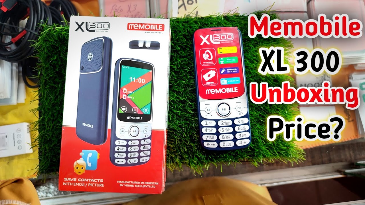 Memobile XL300 Unboxing in Pakistan 2023 | Memobile Unboxing and Review ...