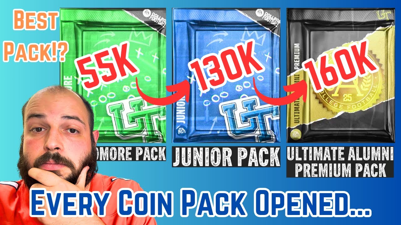 I Opened EVERY Pack In CUT 25... Are Packs Worth The Coins!? - YouTube