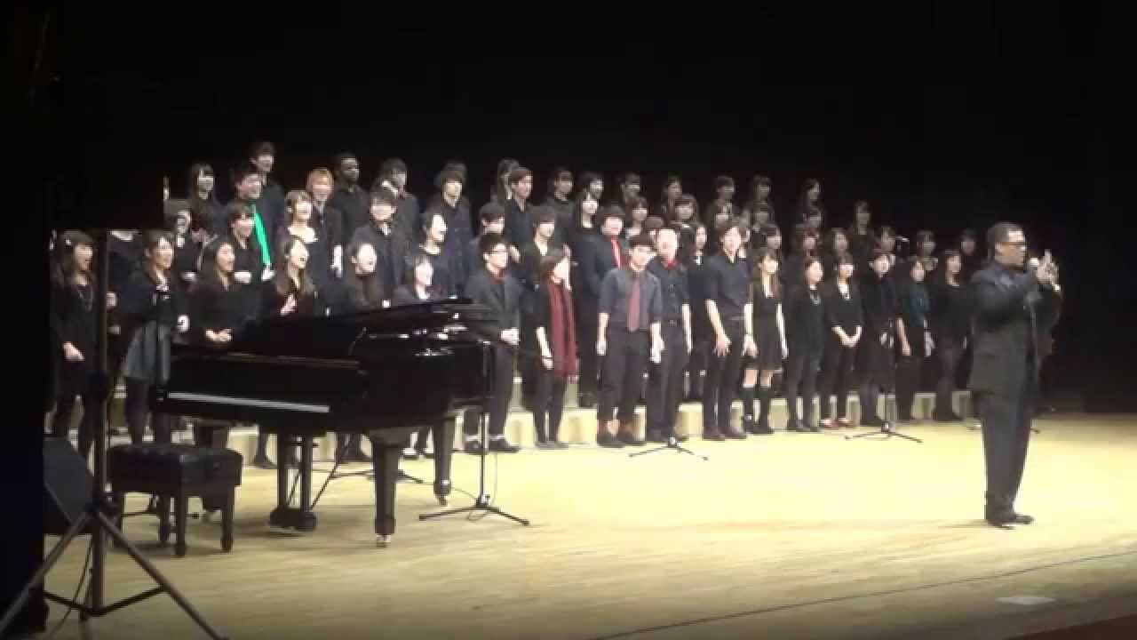 Gospel Workshop with Japanese Choir with e'Marcus Harper-Short of New ...
