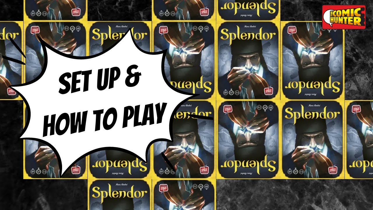 💎Splendor💎 - Set up and How to Play [Board Game] - YouTube