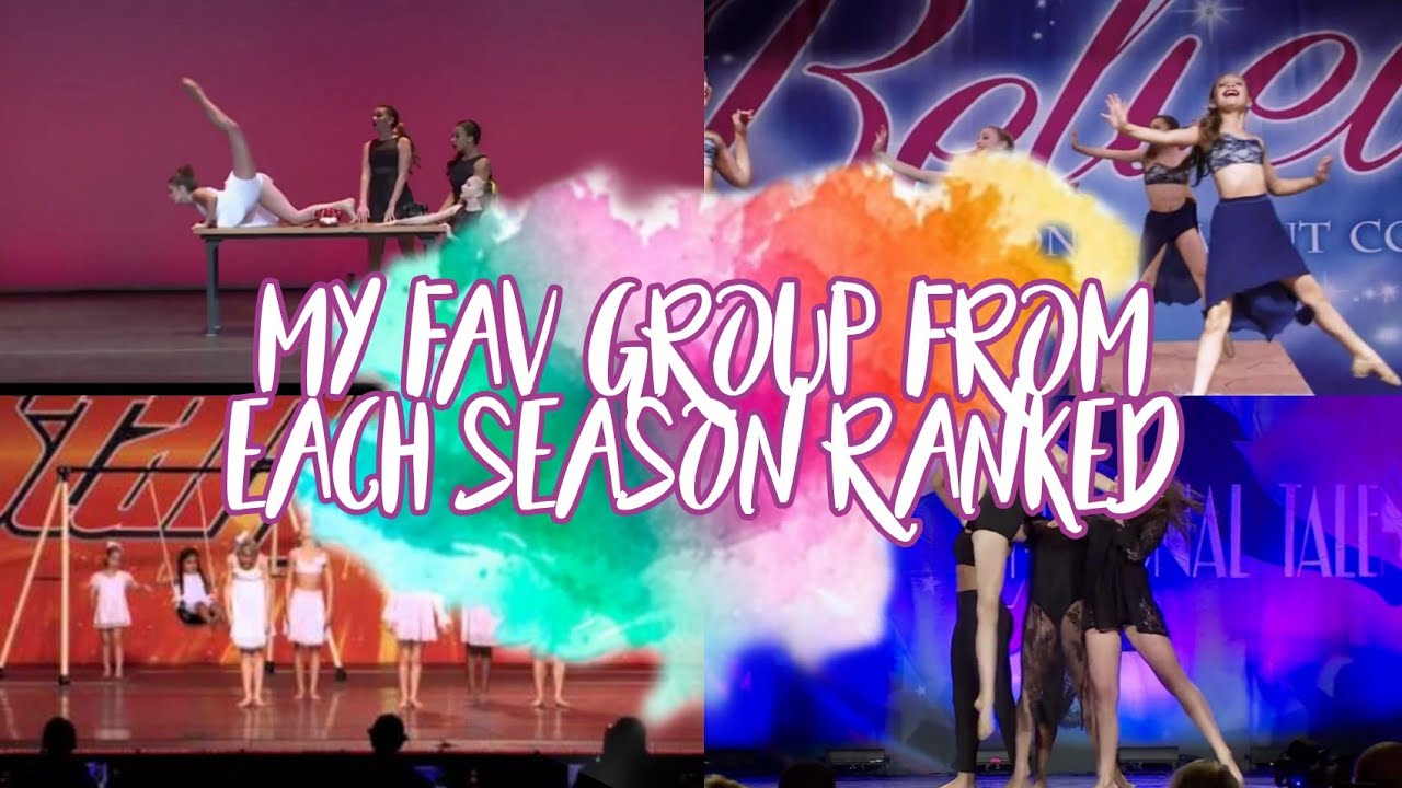 My favourite group from each season ranked - YouTube