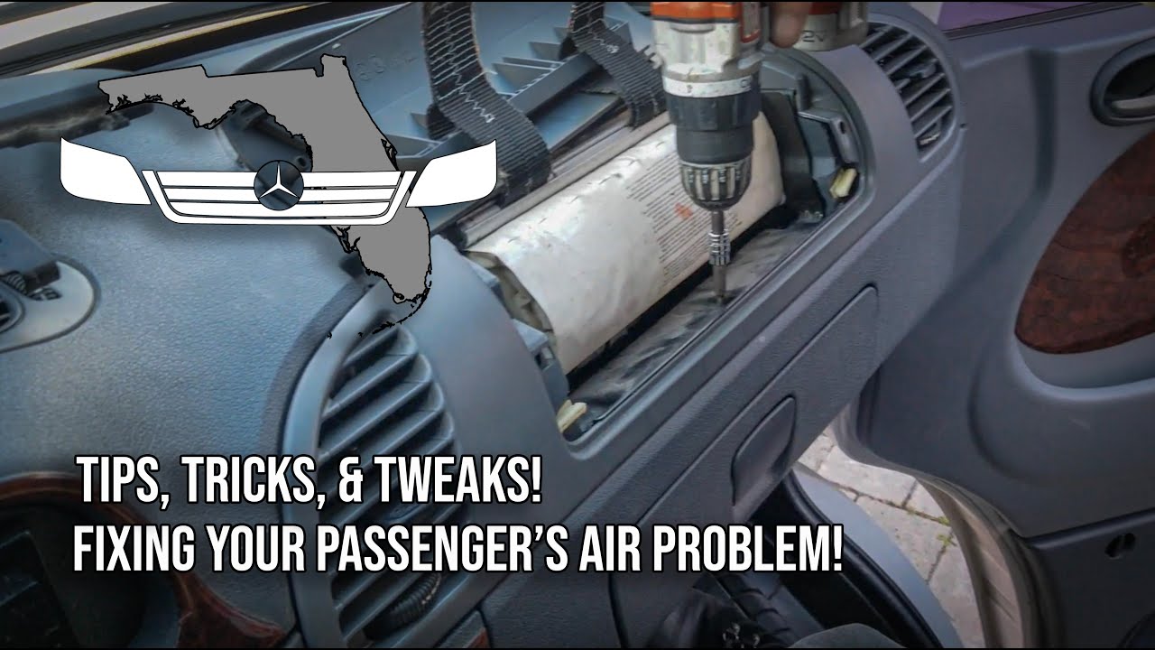 Safely Replacing Passenger Side Vents - T1N Sprinter - YouTube