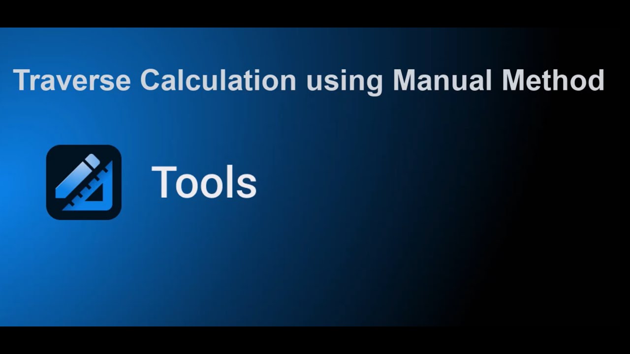 Topcon Tools V9 – Traverse Route using Manual Mode - YouTube