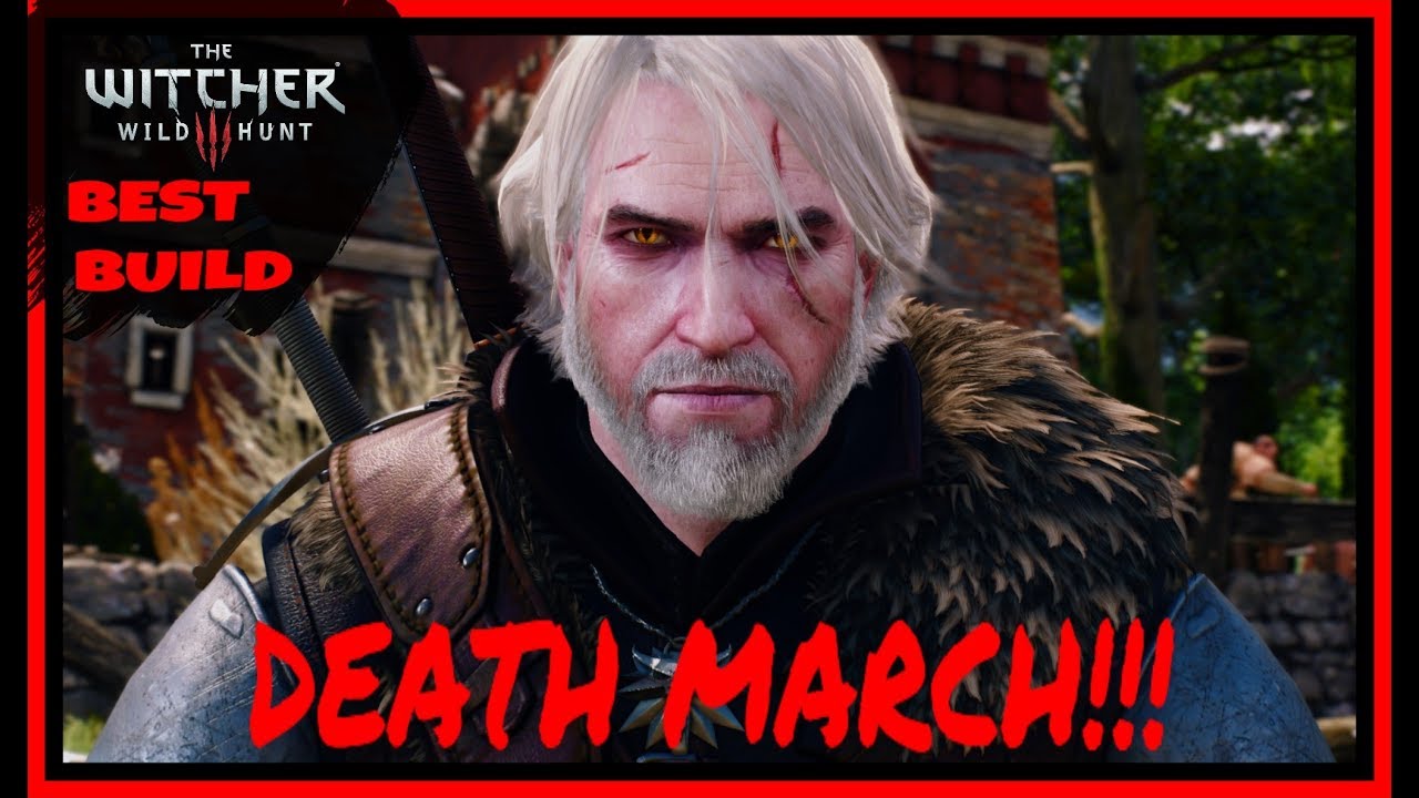 WITCHER 3 DEATH MARCH DIFFICULTY GAMEPLAY- HOW TO SWING A SWORD ...