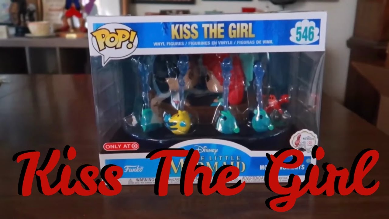 Kiss The Girl Funko Pop Review | 30 Years of the Little Mermaid | Movie ...