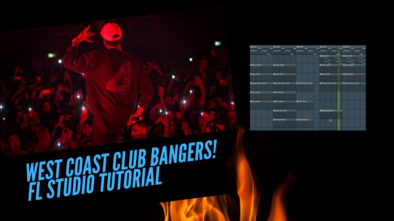 HOW TO MAKE WEST COAST CLUB BANGER BEATS | FL Studio Tutorial *EASY FOR ...
