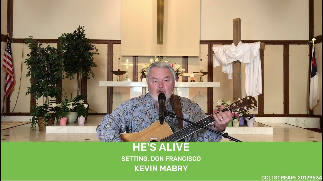 Kevin Mabry singing "He's Alive" - YouTube