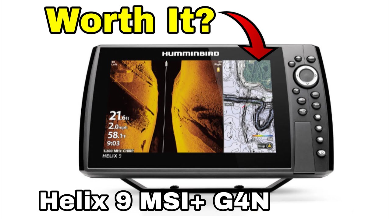 HONEST HUMMINBIRD HELIX 9 MEGA SI+ GPS G4N REVIEW - YouTube