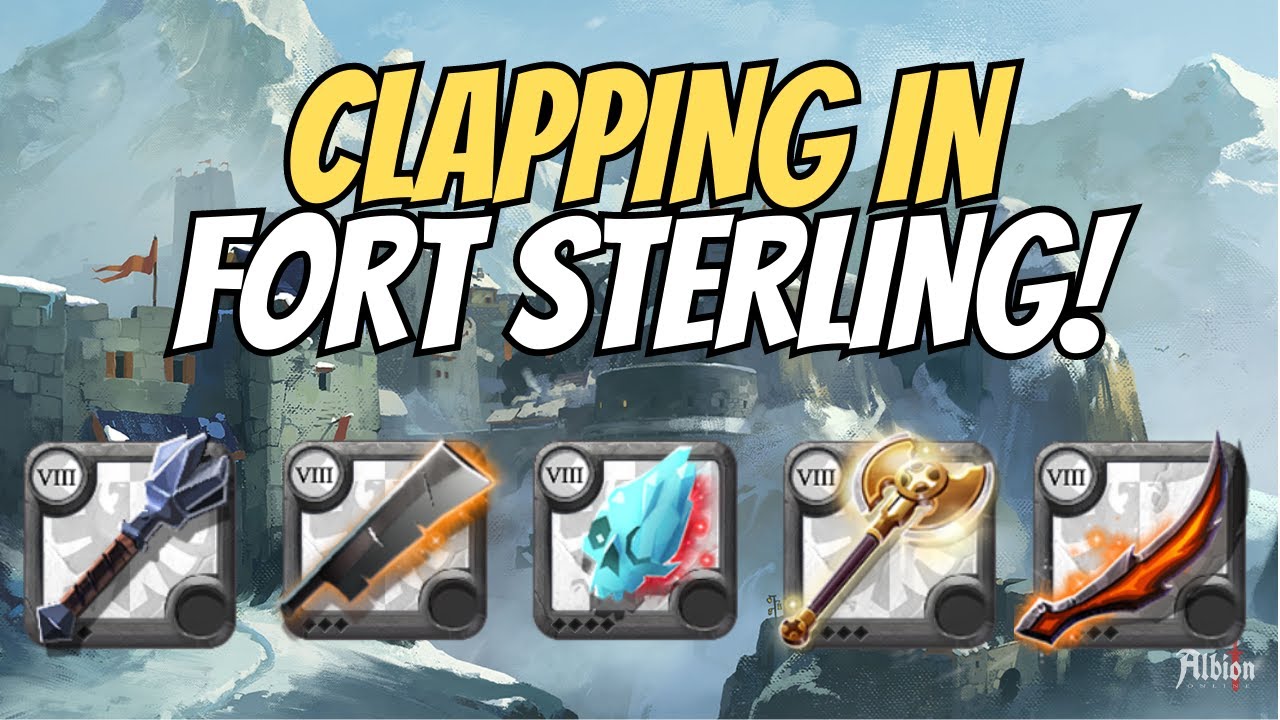 Clapping in Fort Sterling! | Albion Online Brawling - YouTube