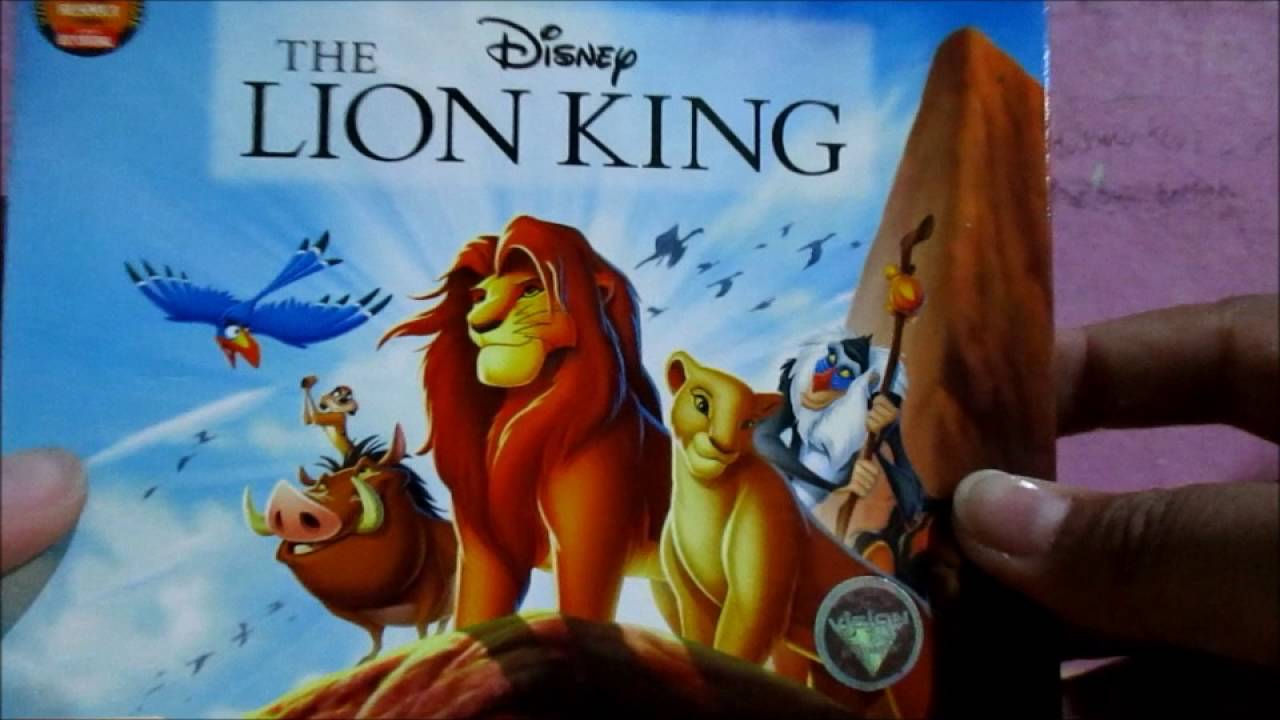 VCD Original The Lion King - Disney - YouTube