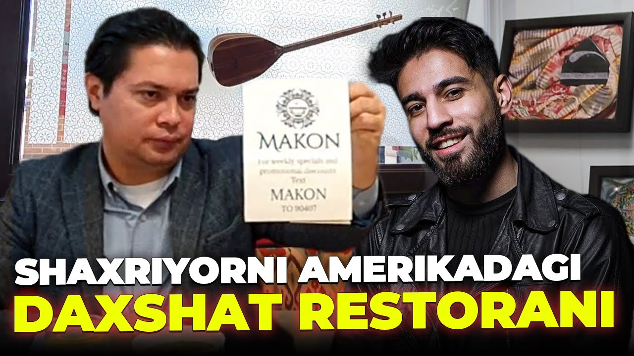 Shaxriyor Repperni Amerikadagi Hayratlanarli "MAKON"i. U hammasini ko ...
