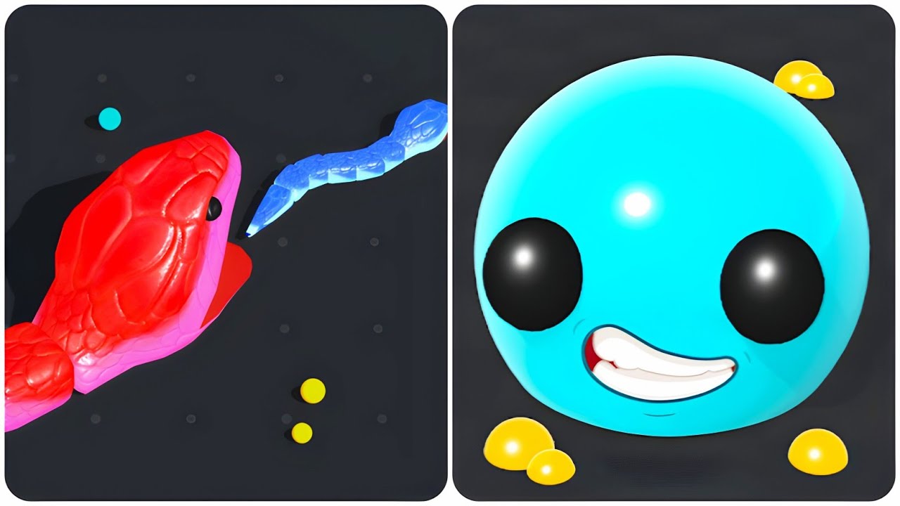 Slime Of Clash vs Snake Clash. io - (Satisfying ASMR Gameplay), Part ...