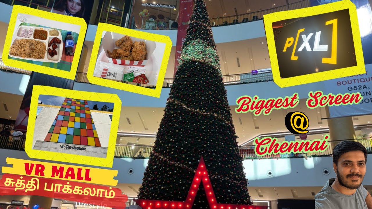VR Mall Vlog Chennai Annanagar Shopping | PVR Cinemas PXL Screen VR ...