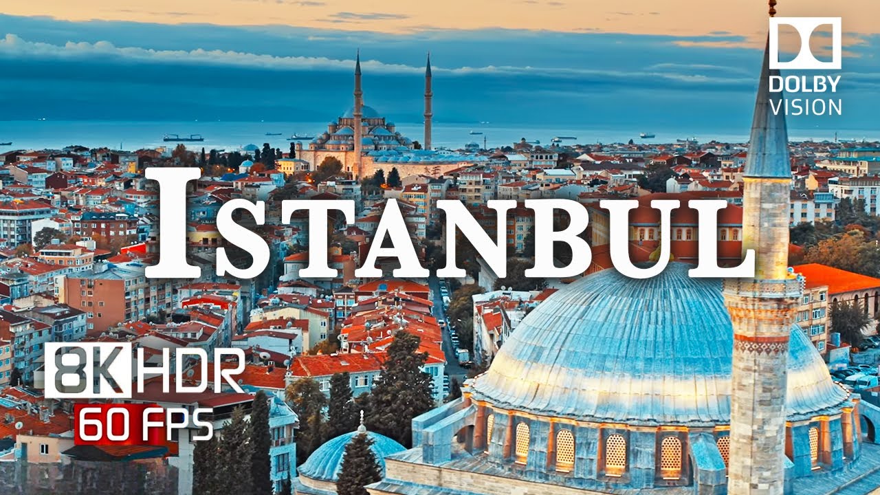 Istanbul Turkey: The City Between Continents in Breathtaking 8K ULTRA ...