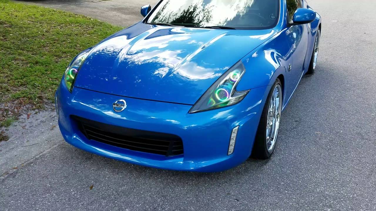 Starry Night Halos 370Z - YouTube