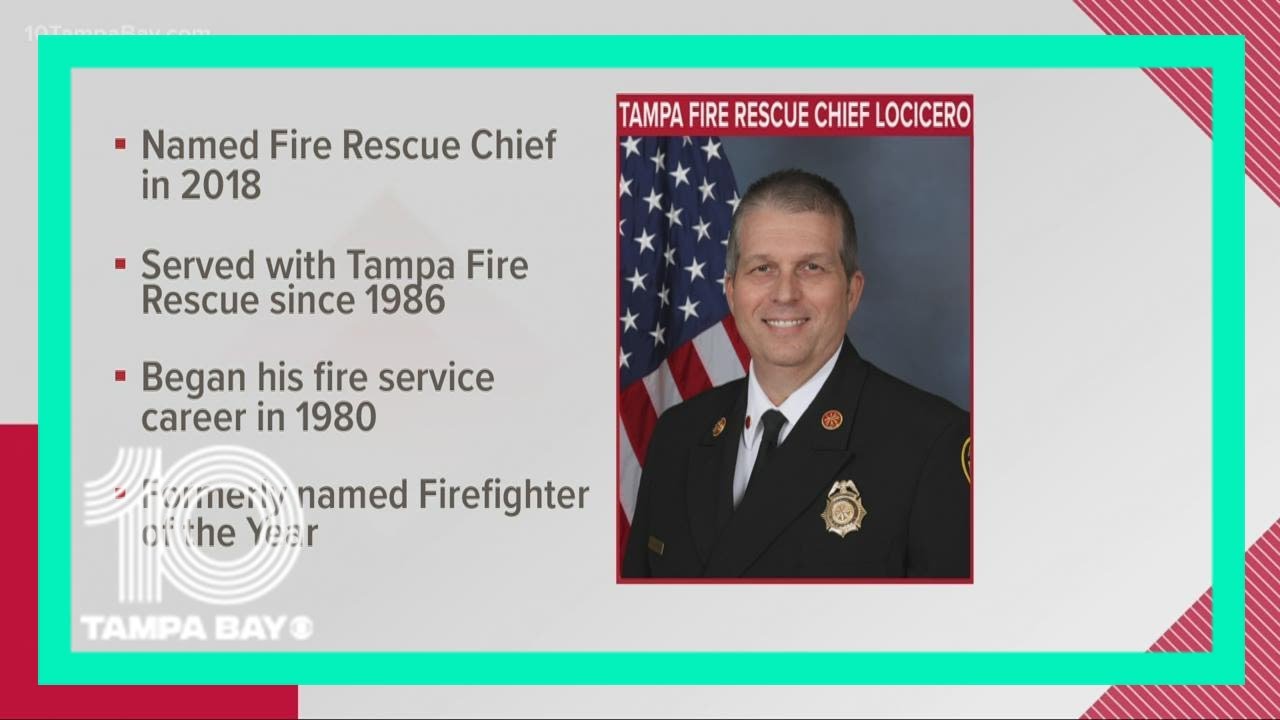 Tampa Fire Rescue chief among three employees put on administrative ...
