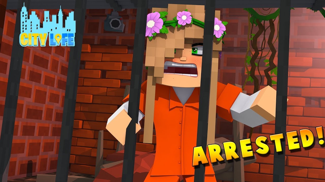LITTLE KELLY IS ARRESTED! | Minecraft City Life - YouTube