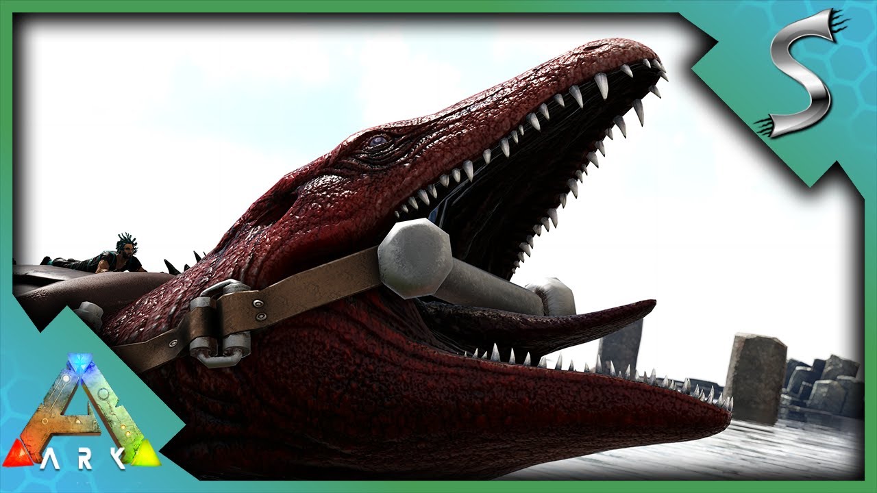 TAMING THE MOSA AND BECOMING THE KING OF THE OCEAN! - Modded ARK The ...