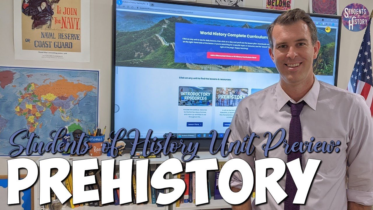 Prehistory Unit Plan for World History Classrooms - YouTube