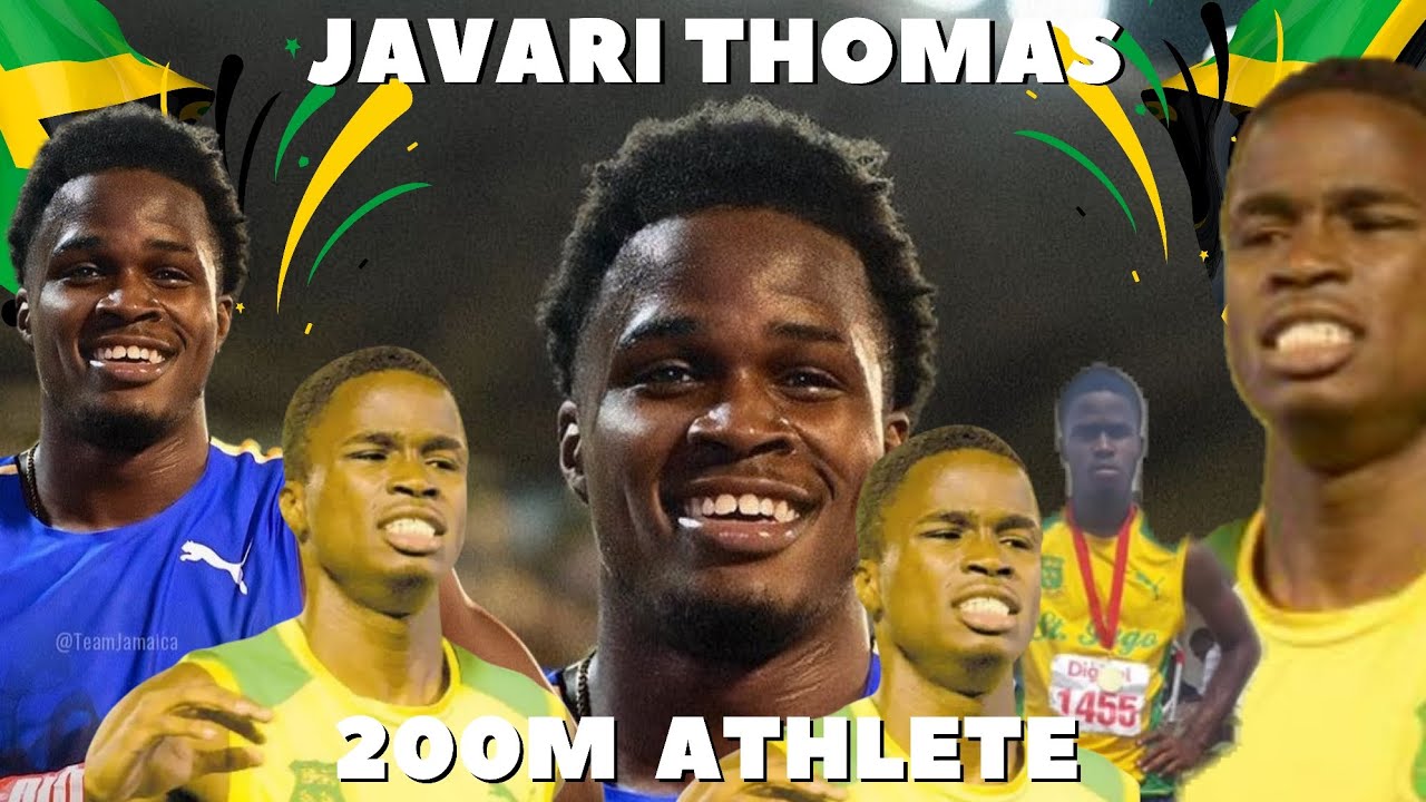 Javari Thomas Secures 3rd Place in Men's 200M Final at Jamaica Olympic ...