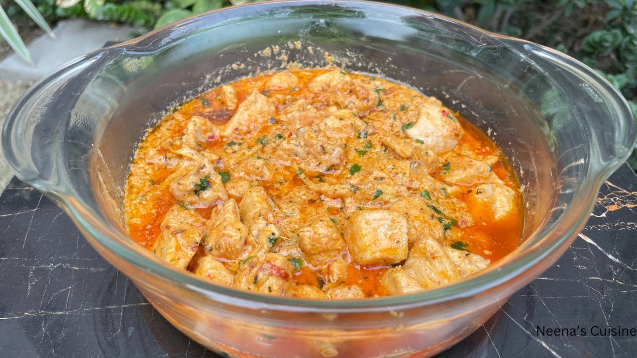 Chicken Boneless Handi | Creamy Chicken Gravy Handi | Recipe by Neena’s ...