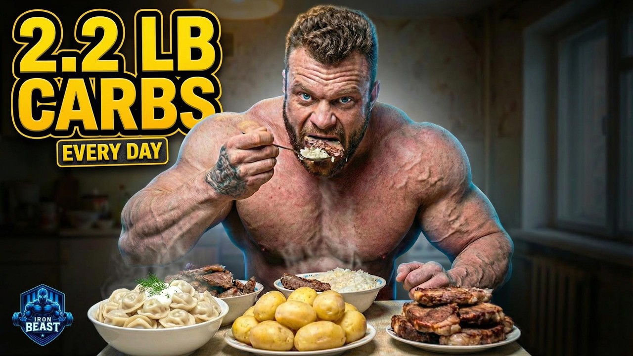 I Eat 2.2 lbs of Carbs EVERYDAY: The INSANE Diet Behind 320lb Monster ...