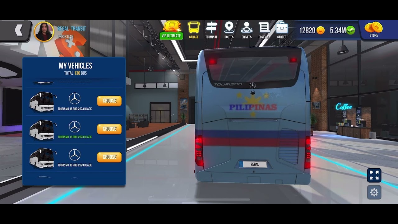 Bus Simulator: Ultimate 🇵🇭 (Pilipinas Skin - Mercedes-Benz Tourismo 16 ...