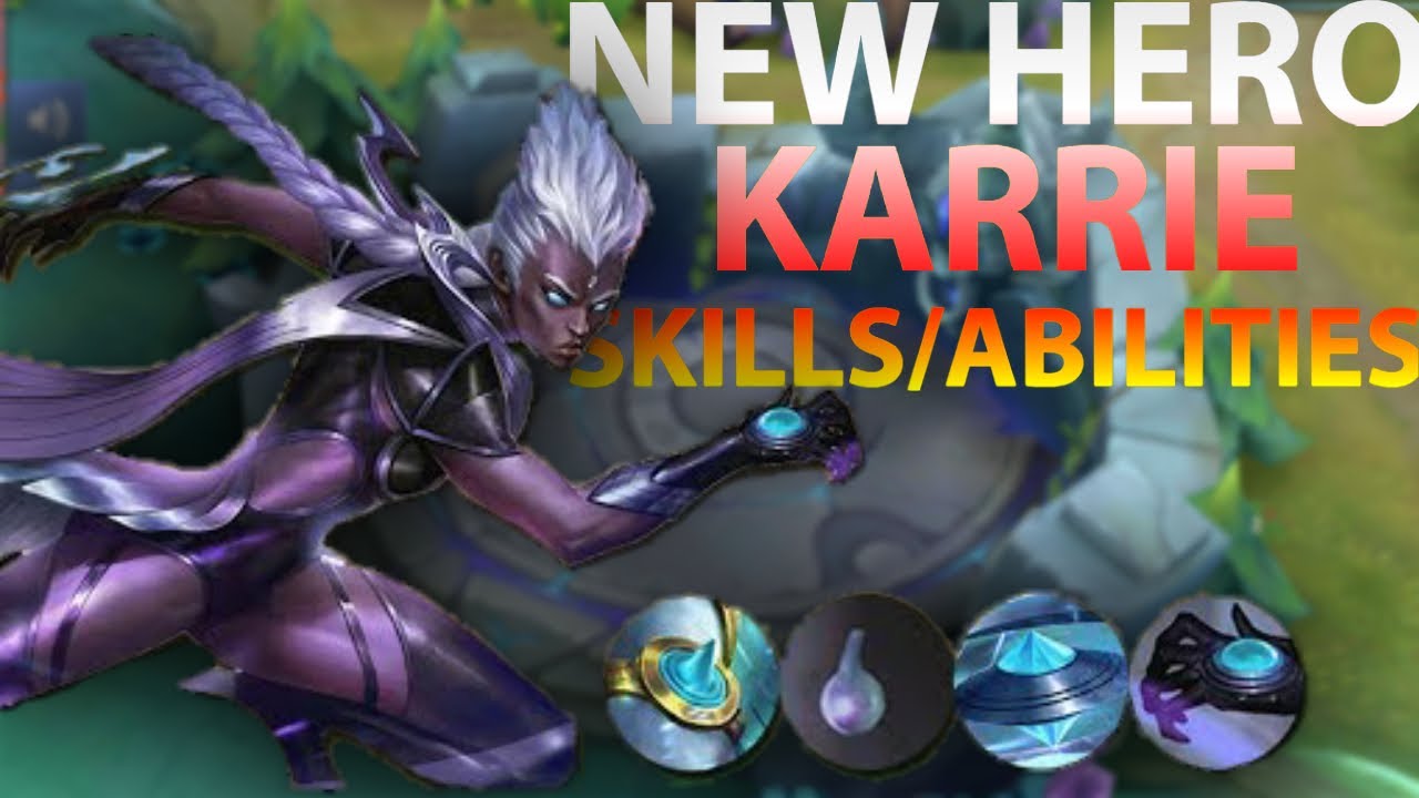 Karrie SKILLS/ABILITIES! New Hero Mobile Legends - YouTube