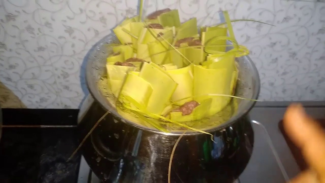 kozhukattai recipe/panai olai kozhukattai/palm leaf kozhukattai/snacks ...