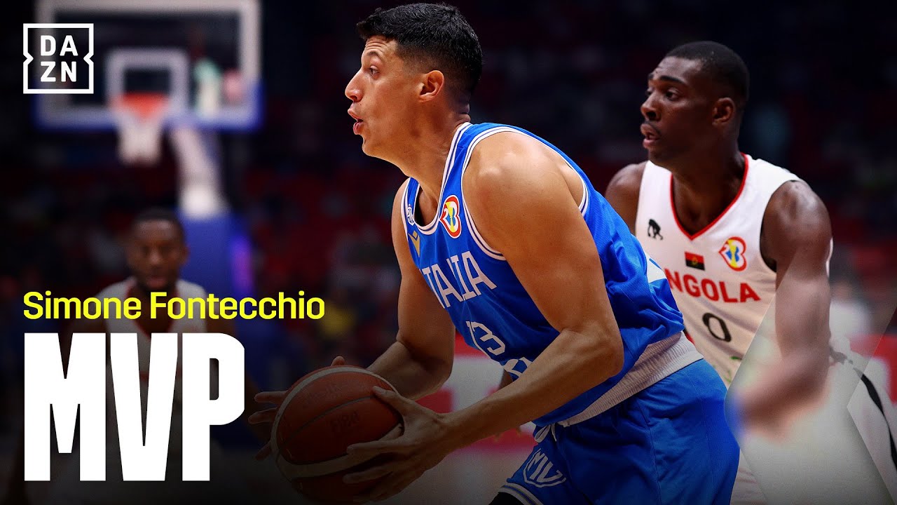 Simone FONTECCHIO show: gli Highlights dell'MVP di Angola-Italia | DAZN ...