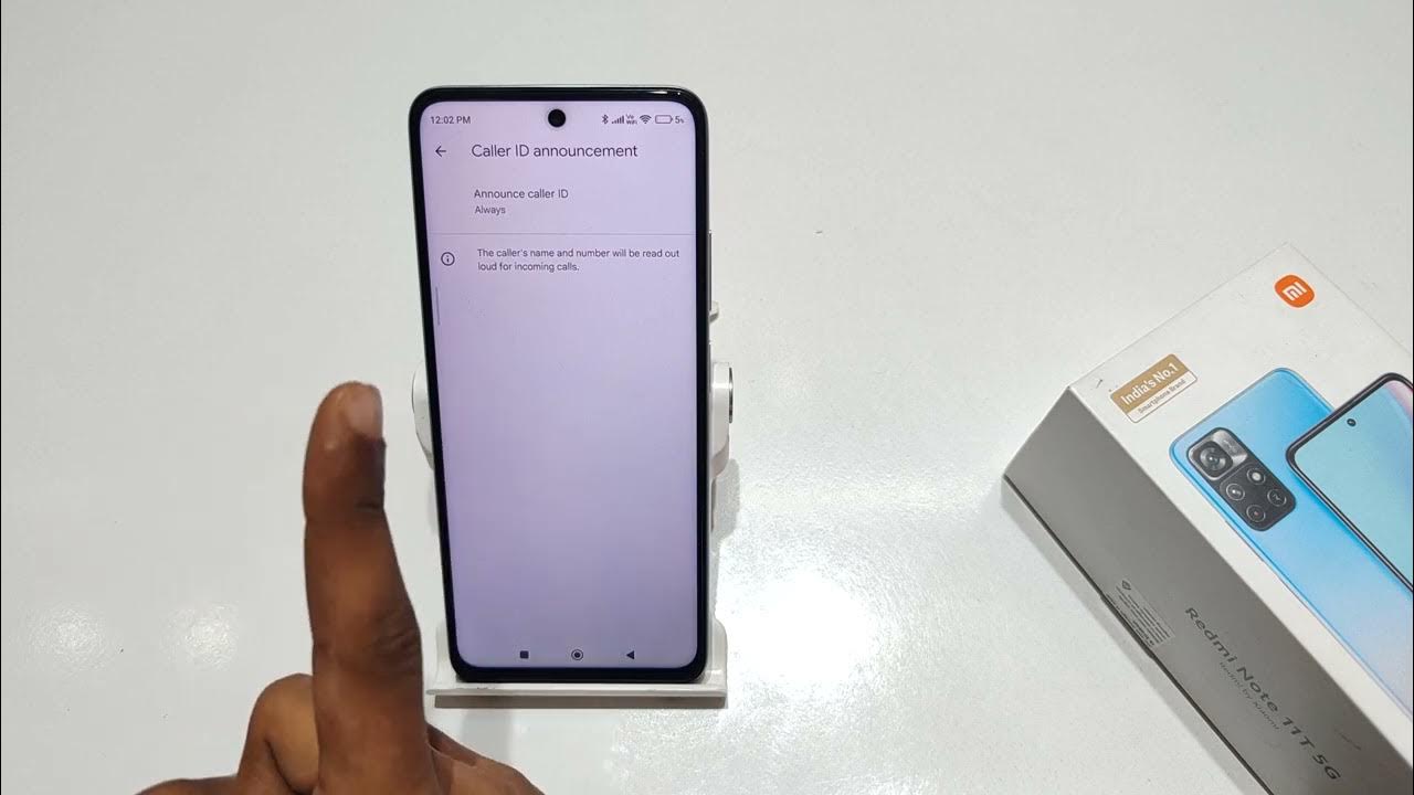 How to set caller id announcement in Redmi note 11T, 11 SE,11s | Caller id announcement kaise ...