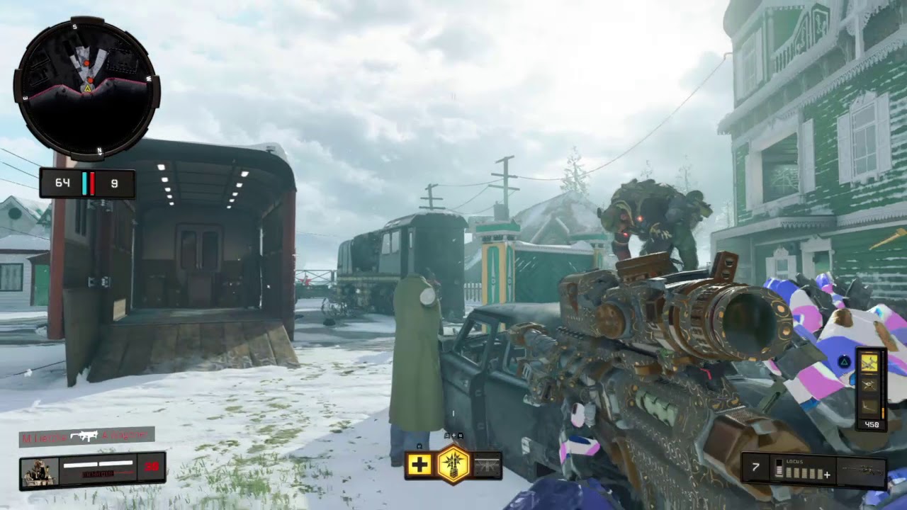 Je teste le locus de bo4 pour la première fois - YouTube