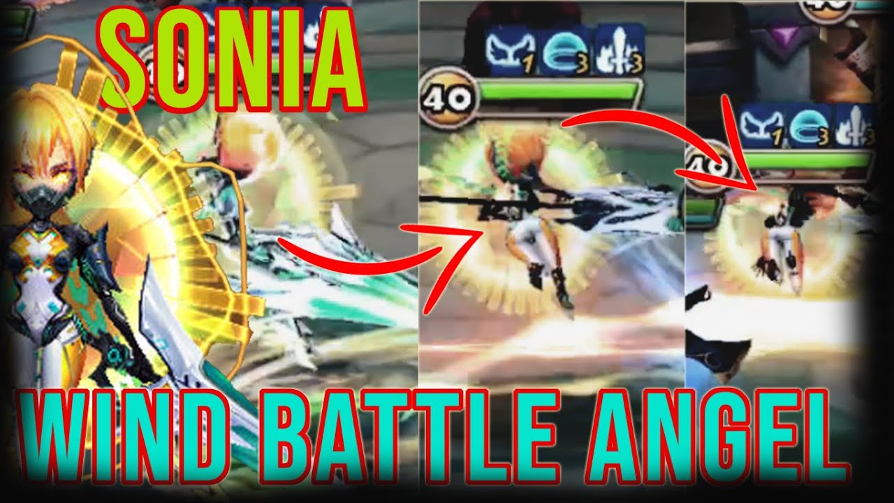 SONIA WIND BATTLE ANGEL PART 2 - YouTube