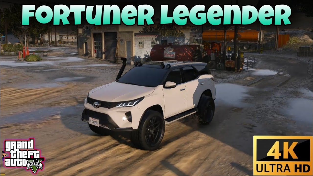 Gta 5 New Toyota Fortuner Legender. || Ultra Realistic graphics ...